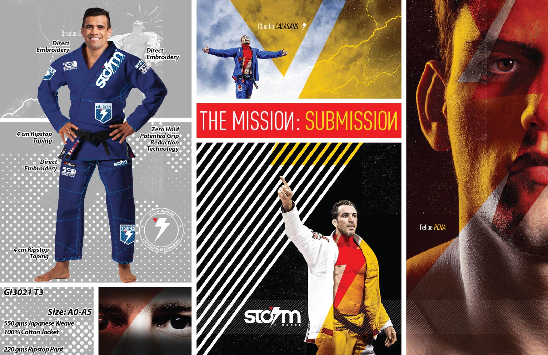 Re-stocking "STORM" BJJ GI items - Taiwan Brazilian Jiu-Jitsu Academy